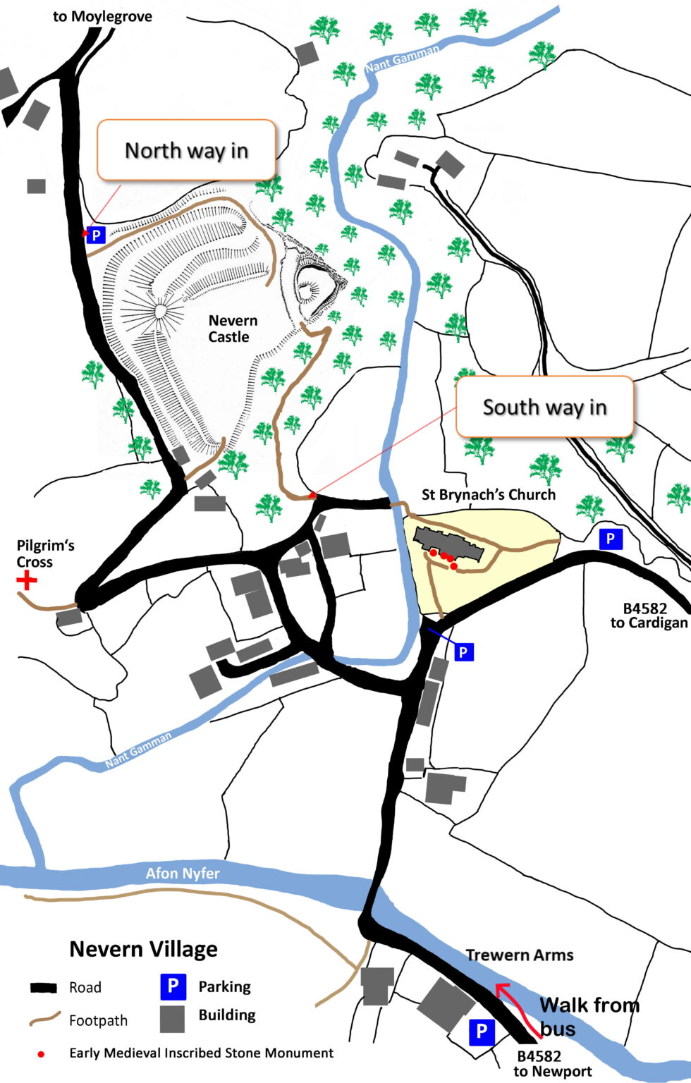 Visit – Nevern Castle