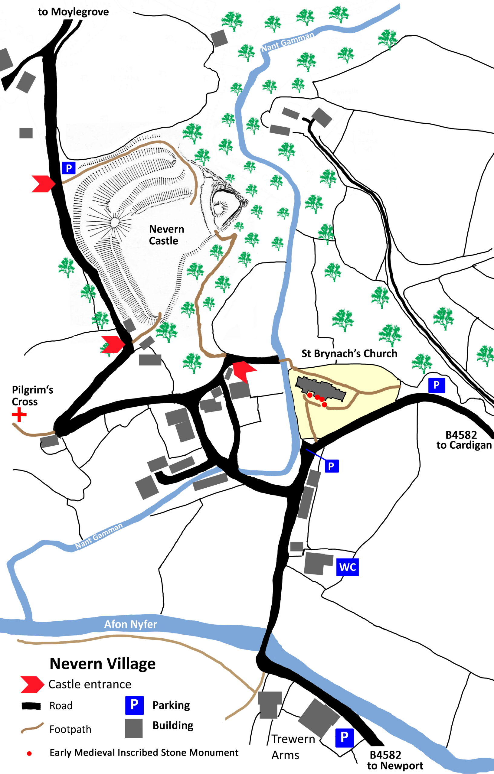 Visit – Nevern Castle