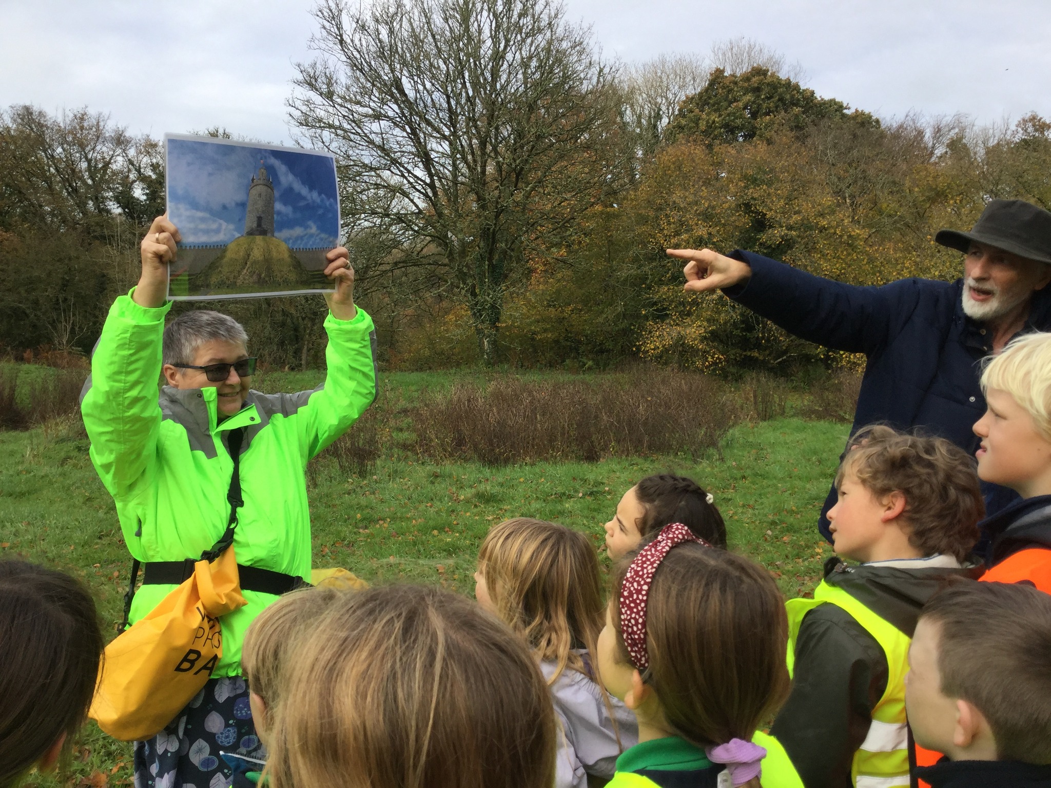 School visit – Nevern Castle